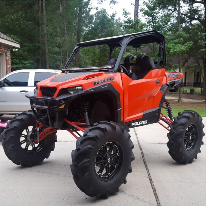 2016 Polaris General 1000 Wheel Offset Extremely Aggressive Suspension ...