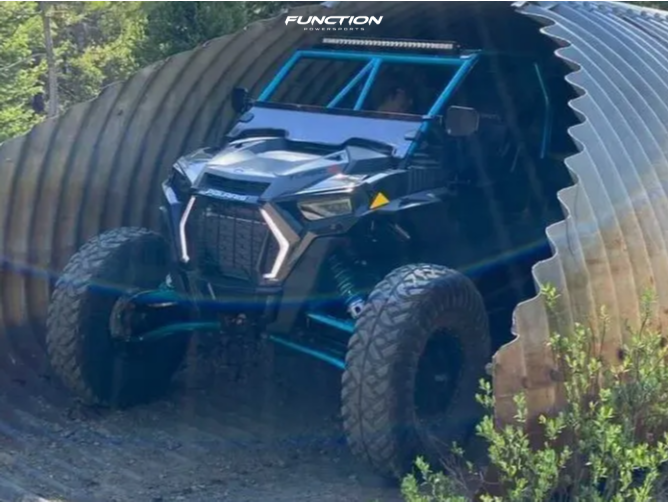 2021 Polaris RZR Turbo S4 Wheel Offset Extremely Aggressive Stock ...