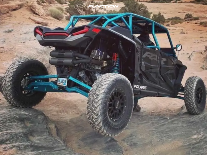 2021 Polaris RZR Turbo S4 Wheel Offset Extremely Aggressive Stock ...