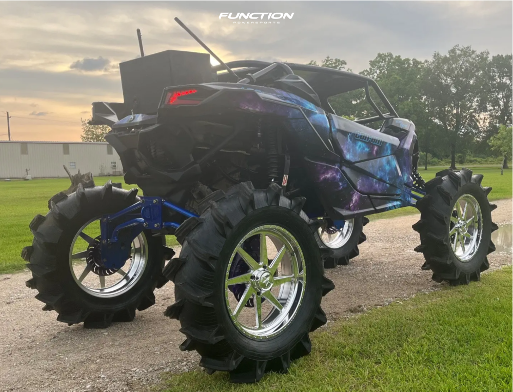 2019 Can-Am Maverick X3 Turbo Wheel Offset Extremely Aggressive Portal ...