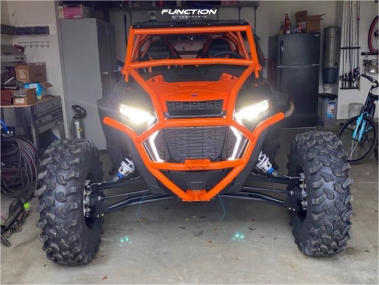 2021 Polaris RZR Turbo S4 Velocity Wheel Offset Extremely Aggressive Long Travel Suspension ...