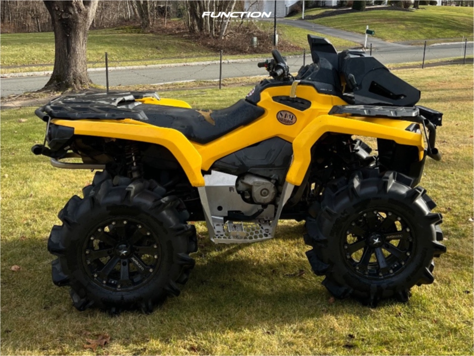 2014 Can-Am Outlander Max 1000 EFI XT Wheel Offset Outside Flares ...