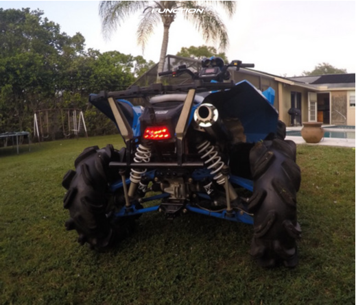 2014 Polaris Scrambler 850 Wheel Offset Outside Flares Lift Springs 3 ...